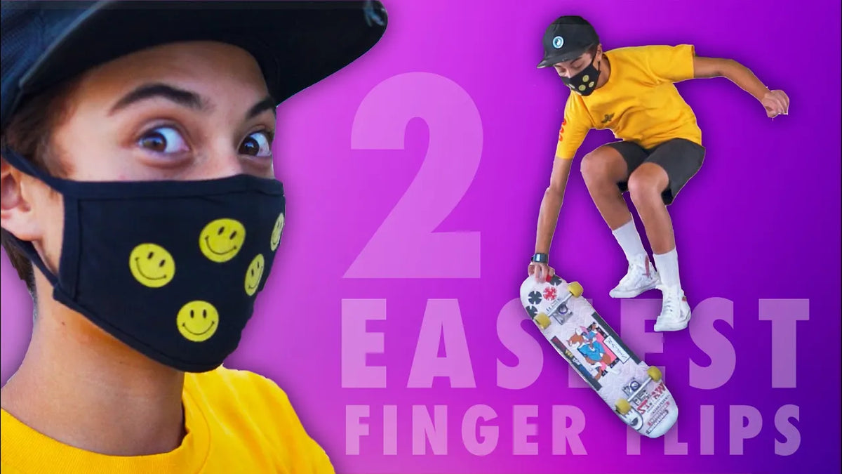 Freestyle Trick Tip: How to Hand Flip and Finger Flip on a Skateboard ...